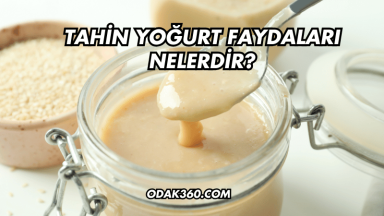 Tahin Yoğurt Faydaları Nelerdir? - Odak360